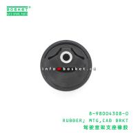 China Rubber Mounting Bracket Cab Bracket Suitable for ISUZU 8980043080 with 1PCS Pack Quantity and 3 Months Warranty for sale