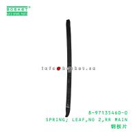 China 8-97135460-0 SPRING; LEAF,NO 2,RR MAIN suitable for ISUZU 8971354600 for sale