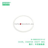 China 8-98022219-0 SHIM; COUNTER SHAFT BRG suitable for ISUZU 8980222190 for sale