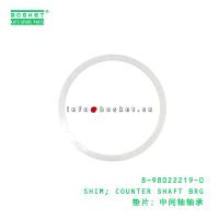 China 8-98022219-0 SHIM; COUNTER SHAFT BRG suitable for ISUZU 8980222190 for sale