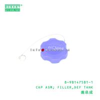 China 8-98147581-1 CAP ASM; FILLER,DEF TANK suitable for ISUZU 8981475811 for sale