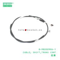 China 8-98202904-1 CABLE; SHIFT,TRANS CONT suitable for ISUZU 8982029041 for sale