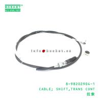 China 8-98202904-1 CABLE; SHIFT,TRANS CONT suitable for ISUZU 8982029041 for sale
