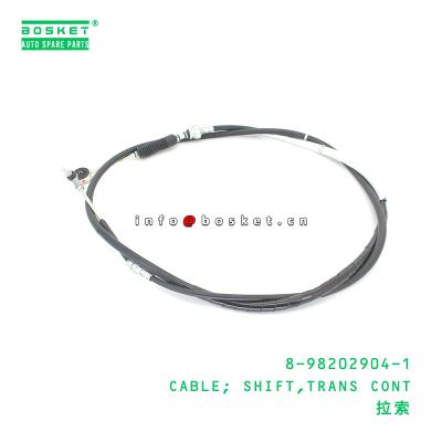 China 8-98202904-1 CABLE; SHIFT,TRANS CONT suitable for ISUZU 8982029041 for sale