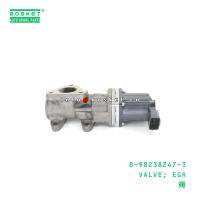 China 8-98238247-3 VALVE; EGR suitable for ISUZU 4HK1 8982382473 for sale