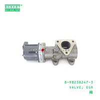 China 8-98238247-3 VALVE; EGR suitable for ISUZU 4HK1 8982382473 for sale