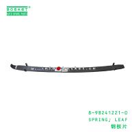 China 8-98241221-0 SPRING; LEAF suitable for ISUZU NPR75 8982412210 for sale