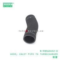 China 8-98362652-0 HOSE; INLET PIPE TO TURBOCHARGER suitable for ISUZU 8983626520 for sale