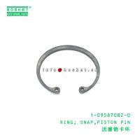 China 1-09587082-0 RING; SNAP,PISTON PIN suitable for ISUZU CXZ51K 6WF1 6WG1 6WA1 1095870820 for sale