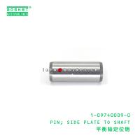 China 1-09740009-0 PIN; SIDE PLATE TO SHAFT suitable for ISUZU CXZ VC46 6UZ1 1097400090 for sale