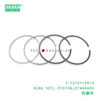 China 1-12121129-0 RING SET; PISTON,STANDARD suitable for ISUZU CXZ81K 10PE1 1121211290 for sale
