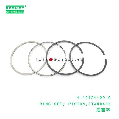 China 1-12121129-0 RING SET; PISTON,STANDARD suitable for ISUZU CXZ81K 10PE1 1121211290 for sale