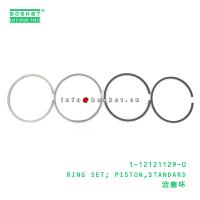 China 1-12121129-0 RING SET; PISTON,STANDARD suitable for ISUZU CXZ81K 10PE1 1121211290 for sale