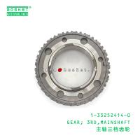 China 1-33252414-0 GEAR; 3RD,MAINSHAFT suitable for ISUZU 1332524140 for sale