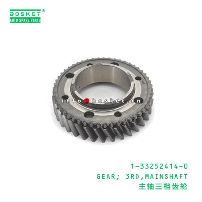 China 1-33252414-0 GEAR; 3RD,MAINSHAFT suitable for ISUZU 1332524140 for sale