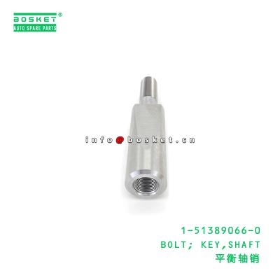 China 1-51389066-0 BOLT; KEY,SHAFT suitable for ISUZU EXZ81 VC46 10PE1 6UZ1 1513890660 for sale