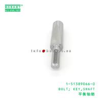 China 1-51389066-0 BOLT; KEY,SHAFT suitable for ISUZU EXZ81 VC46 10PE1 6UZ1 1513890660 for sale