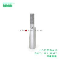 China 1-51389066-0 BOLT; KEY,SHAFT suitable for ISUZU EXZ81 VC46 10PE1 6UZ1 1513890660 for sale
