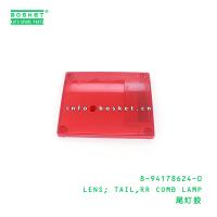 China 8-94178624-0 LENS; TAIL,RR COMB LAMP suitable for ISUZU CXZ81 10PE1 8941786240 for sale
