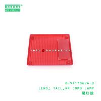 China 8-94178624-0 LENS; TAIL,RR COMB LAMP suitable for ISUZU CXZ81 10PE1 8941786240 for sale