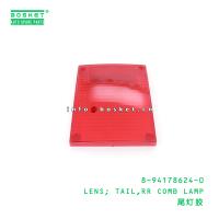 China 8-94178624-0 LENS; TAIL,RR COMB LAMP suitable for ISUZU CXZ81 10PE1 8941786240 for sale