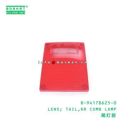 China 8-94178625-0 LENS; TAIL,RR COMB LAMP suitable for ISUZU CXZ81 10PE1 8941786250 for sale
