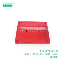 China 8-94178625-0 LENS; TAIL,RR COMB LAMP suitable for ISUZU CXZ81 10PE1 8941786250 for sale