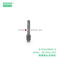 China 8-94249063-0 GEAR; DRIVEN,SPD suitable for ISUZU 8942490630 for sale