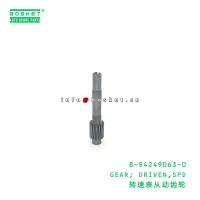 China 8-94249063-0 GEAR; DRIVEN,SPD suitable for ISUZU 8942490630 for sale