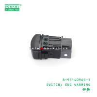 China 8-97140965-1 SWITCH; ENG WARMING suitable for ISUZU 8971409651 for sale
