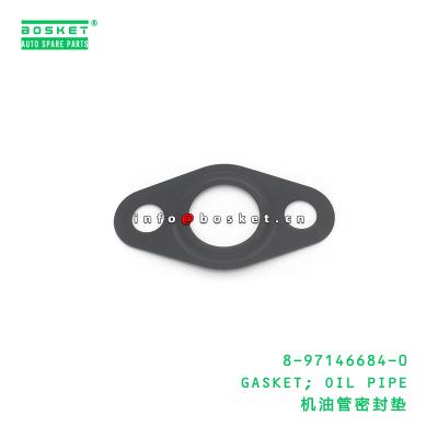 China 8-97146684-0 GASKET; OIL PIPE suitable for ISUZU NQR 4HK1 EURO3 8971466840 for sale