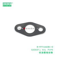 China 8-97146684-0 GASKET; OIL PIPE suitable for ISUZU NQR 4HK1 EURO3 8971466840 for sale