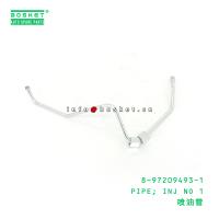 China 8-97209493-1 PIPE; INJ NO 1 suitable for ISUZU 4JB1 4JH1 4HG1 8972094931 for sale
