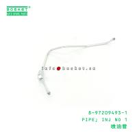 China 8-97209493-1 PIPE; INJ NO 1 suitable for ISUZU 4JB1 4JH1 4HG1 8972094931 for sale