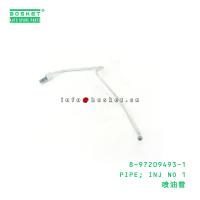 China 8-97209493-1 PIPE; INJ NO 1 suitable for ISUZU 4JB1 4JH1 4HG1 8972094931 for sale