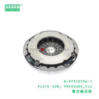 China 8-97310796-1 PLATE ASM; PRESSURE,CLU suitable for ISUZU NPR 4HF1 8973107961 for sale