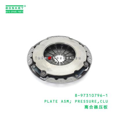 China 8-97310796-1 PLATE ASM; PRESSURE,CLU suitable for ISUZU NPR 4HF1 8973107961 for sale
