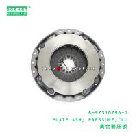 China 8-97310796-1 PLATE ASM; PRESSURE,CLU suitable for ISUZU NPR 4HF1 8973107961 for sale