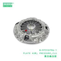 China 8-97310796-1 PLATE ASM; PRESSURE,CLU suitable for ISUZU NPR 4HF1 8973107961 for sale
