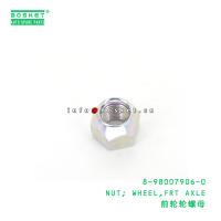 China 8-98007906-0 NUT; WHEEL,FRT AXLE suitable for ISUZU 8980079060 for sale