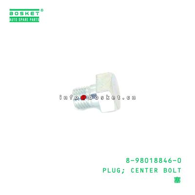 China 8-98018846-0 PLUG; CENTER BOLT suitable for ISUZU 8980188460 for sale