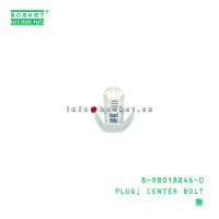 China 8-98018846-0 PLUG; CENTER BOLT suitable for ISUZU 8980188460 for sale
