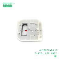 China 8-98077420-0 PLATE; HTR UNIT suitable for ISUZU 8980774200 for sale