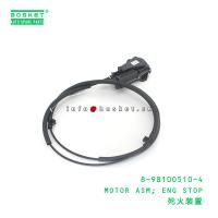 China 8-98100510-4 MOTOR ASM; ENG STOP suitable for ISUZU 8981005104 for sale