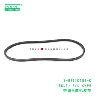 China ISUZU 1876101880 A/C Compressor Belt for ISUZU Trucks - 1PCS Pack for sale