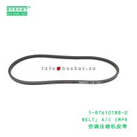China ISUZU 1876101880 A/C Compressor Belt for ISUZU Trucks - 1PCS Pack for sale