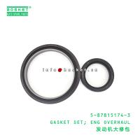 China 5-87815174-3 Gasket Set for Engine Overhaul Suitable for ISUZU 5878151743 with 3 Months Warranty and Small Quantity Orders for sale