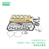 China 5-87815174-3 Gasket Set for Engine Overhaul Suitable for ISUZU 5878151743 with 3 Months Warranty and Small Quantity Orders for sale