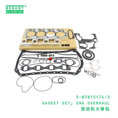 China 5-87815174-3 Gasket Set for Engine Overhaul Suitable for ISUZU 5878151743 with 3 Months Warranty and Small Quantity Orders for sale