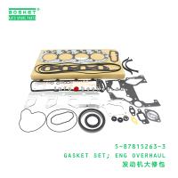 China 5-87815263-3 Gasket Set Engine Overhaul Suitable for ISUZU 5878152633 with 3 Months Warranty and 15-20 Days Delivery for sale